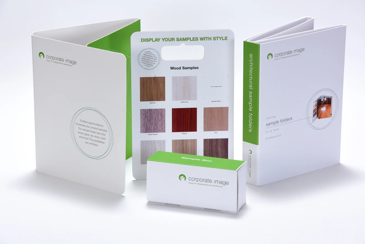 Swatch Sample Binder - Custom Wood/Fabric Sample Book by HJ Packaging ...