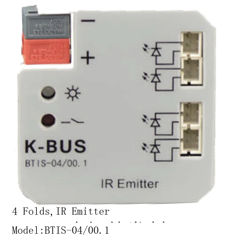 4-fold Ir Emitter (knx/eib Intelligent Home And Building Controlling ...