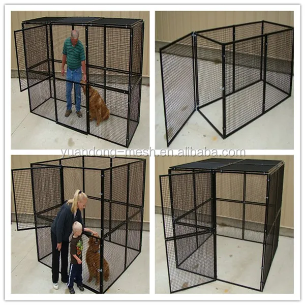 Black Vinyl Aviary Cage Wire Mesh / Bird Cage Wire Mesh 4ft*4ft*6ft ...