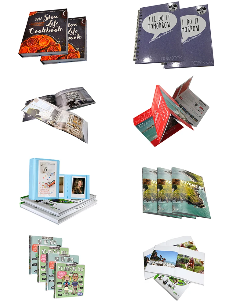 Customized Printed Factory Oem Round Spine Flexi Bound Hardcover Book ...