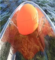 Clear Plastic Boat - Transparent Kayak for Sale
