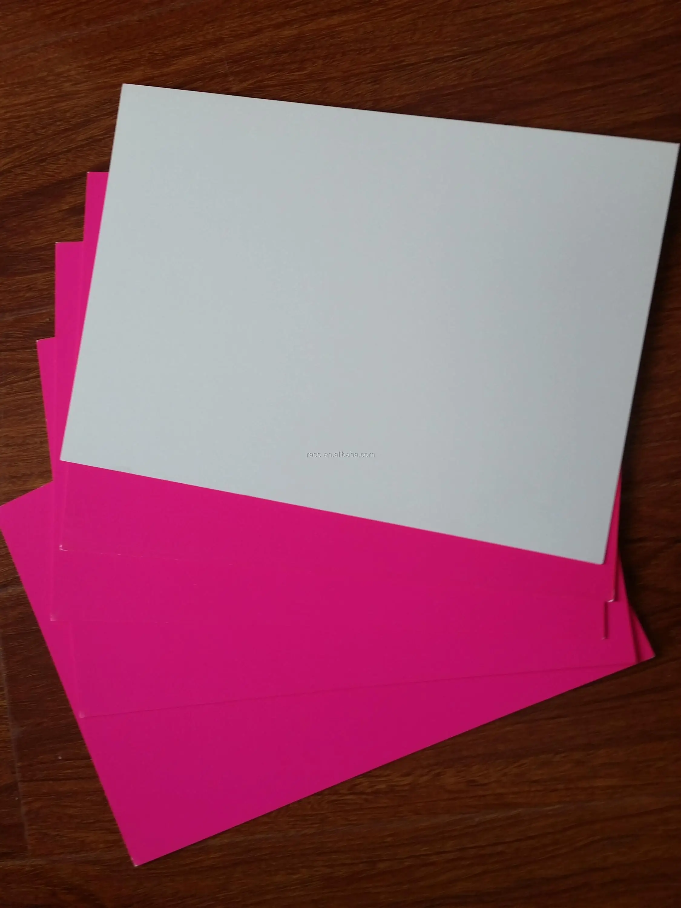 One Single Side Neon Color Coated Paper Cardboard - Buy Single Side ...