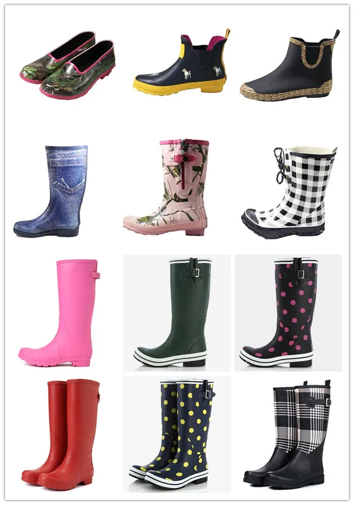 2018 New Food Grade Winter Rubber Rain Boots Women Bulk For Sale - Buy ...