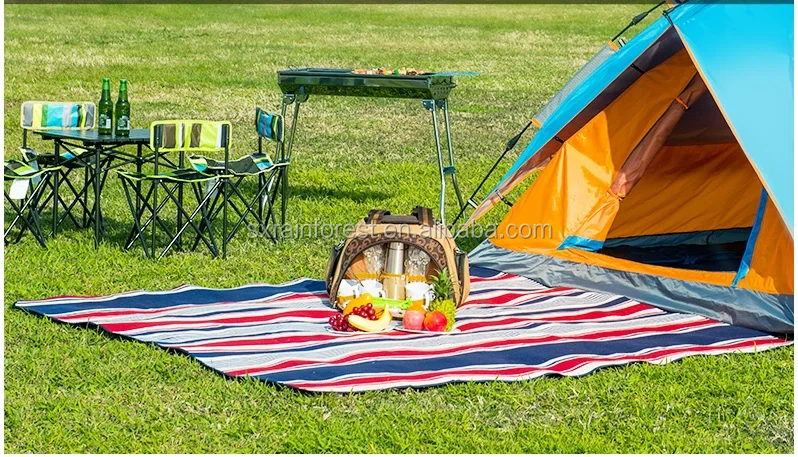 Polyester Fleece Material Waterproof Picnic Mat Rug - Buy Picnic Rug ...