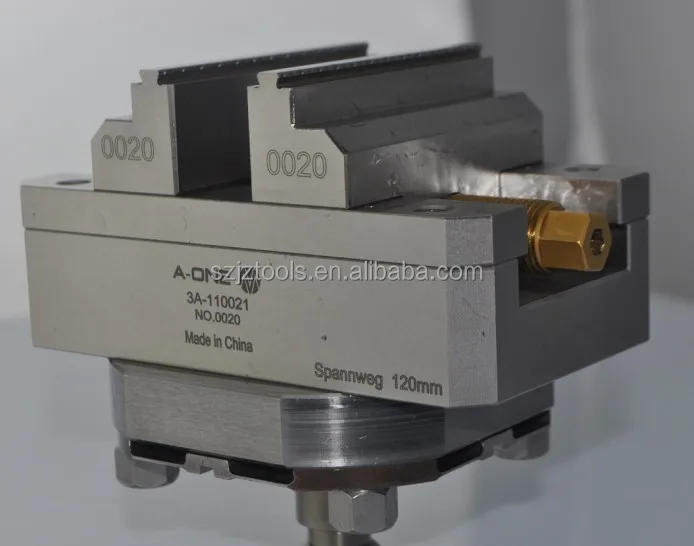 Lang Brand Double Action Self Centering Vise For 5 Axis Cnc Lathe - Buy ...