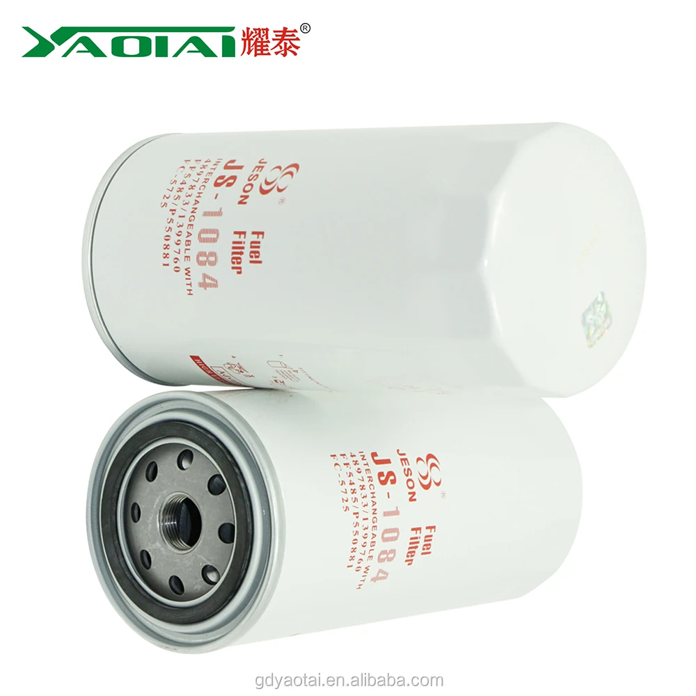 Filtro de combustible elemento JS1084 Cruz referencia 4897833, 1399760 ...