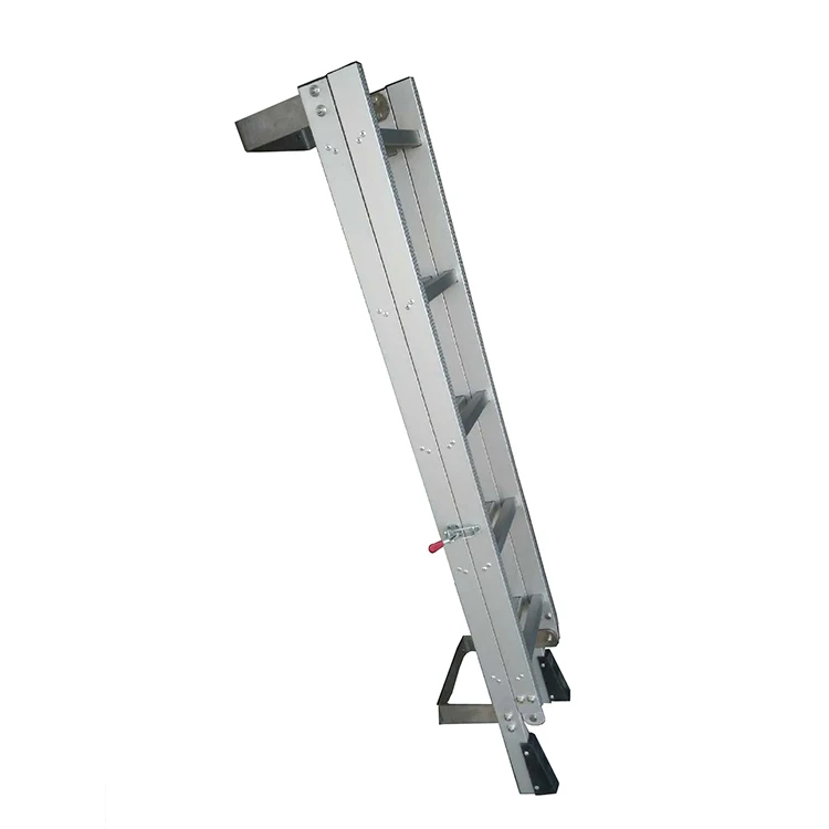 Custom Mobile Aluminum Folding Back Step Rear Ladder For Fire Truck ...