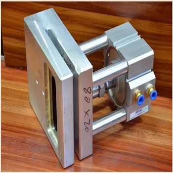 Manual Pneumatic Short Slot Handle Hole Punch Machine For Poly Bag ...