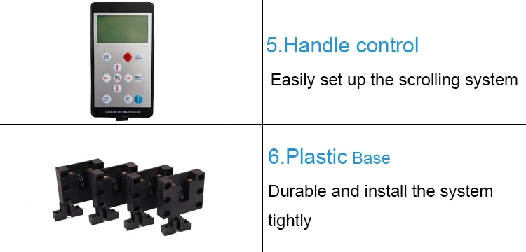 Scroller Machine for Advertising Billboard - Energy-saving