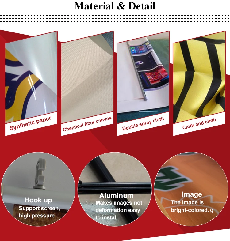 Double Side Inkjet Printing Pvc Vinyl Hanging Flex Banner - Buy Pvc ...