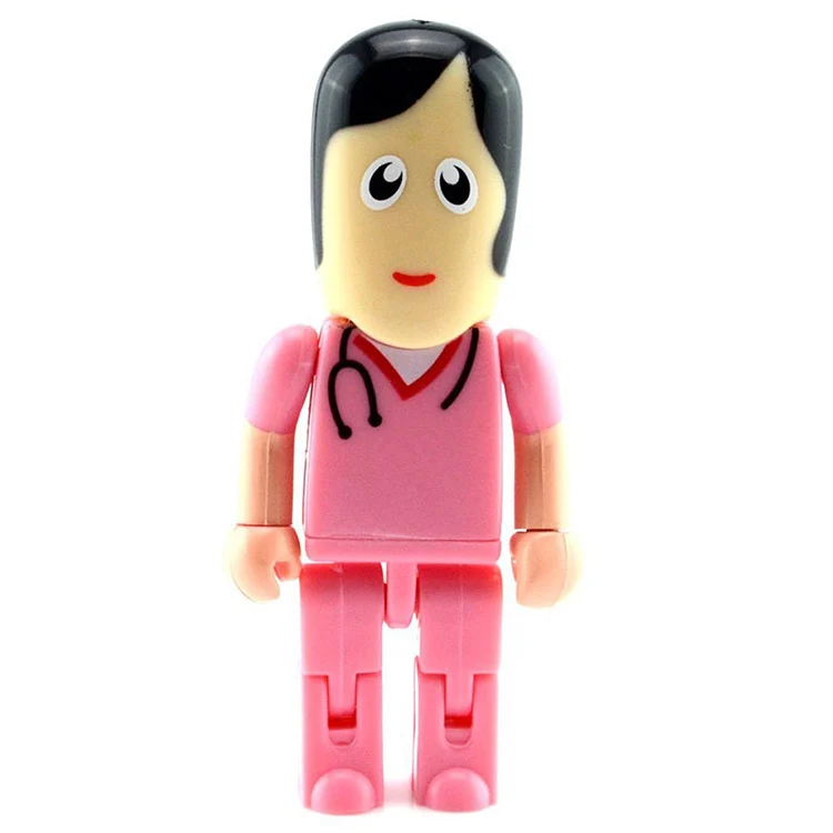 Hospital Promotion Doctor USB Flash Drive 8gb 32gb, White Nurse Flash ...