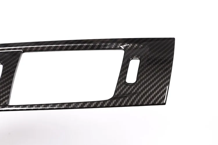 BMW X3 Center Console Cover - Carbon Fiber Style Trim