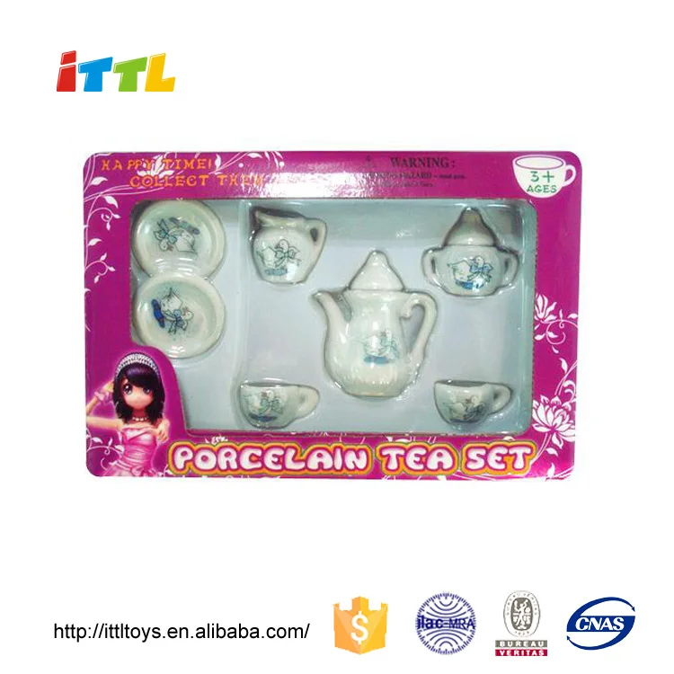 Eco-friendly Porcelain Tea Set Small Children Tea Cup Set For Gift ...