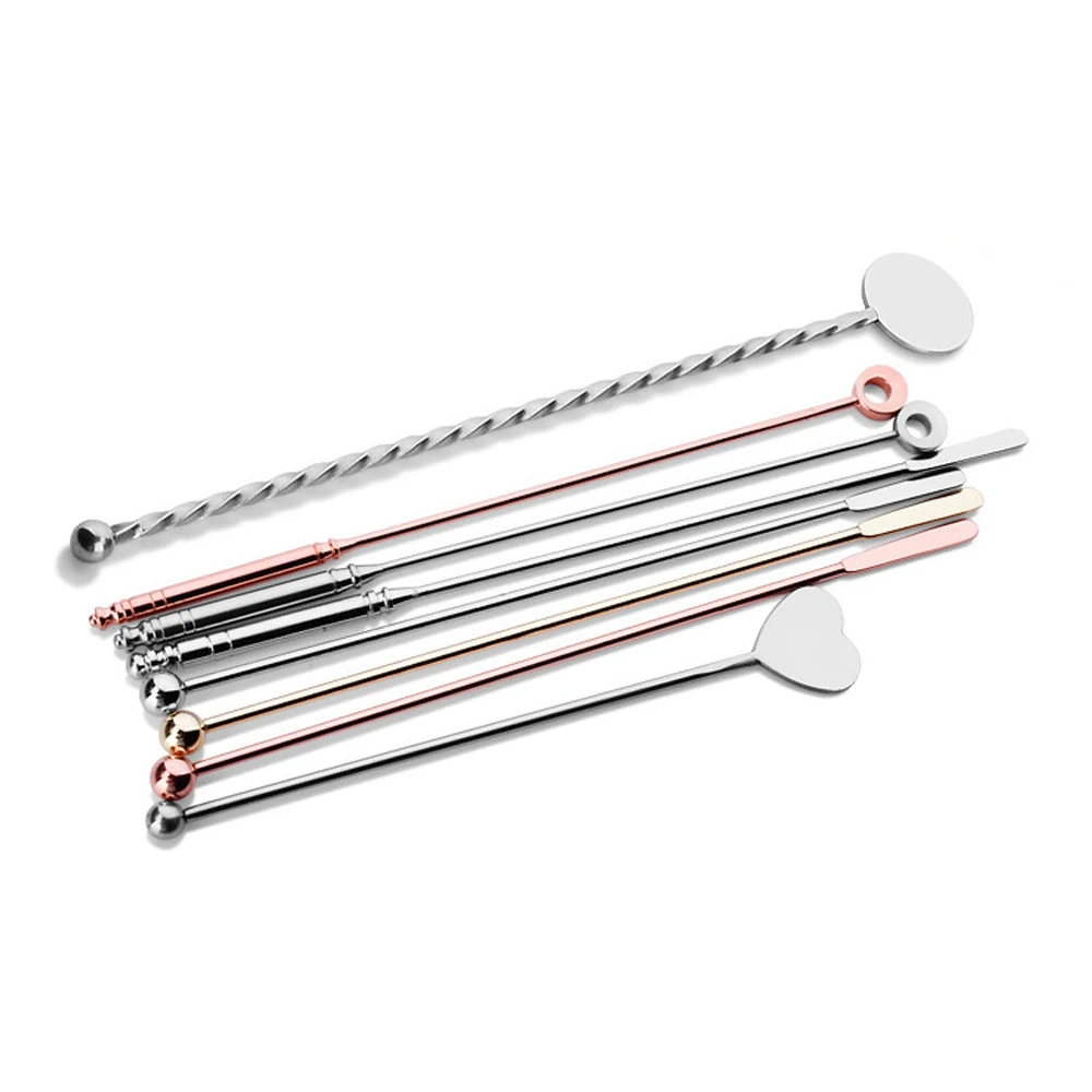 Hot Sale Reusable Stainless Steel Metal Drink Coffee Stirrer - Buy ...