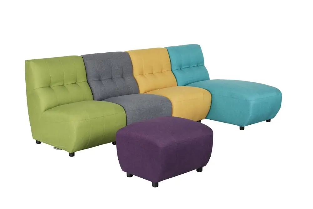 Shop Our New Design Upholstery Multi Color Fabric Sofa