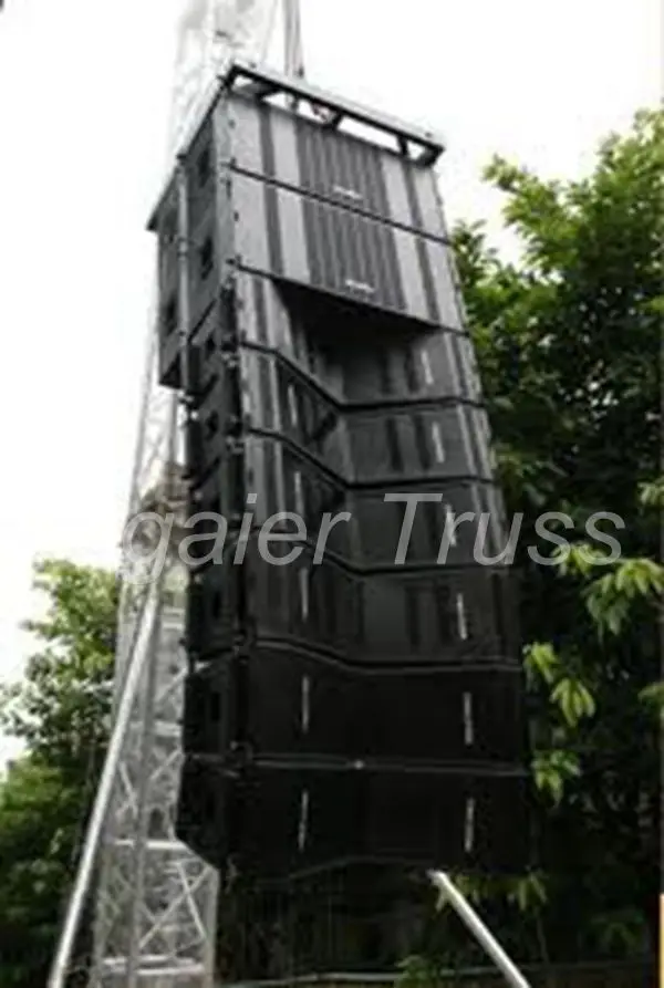 Aluminum Line Array Speaker Tower Truss for Sound System