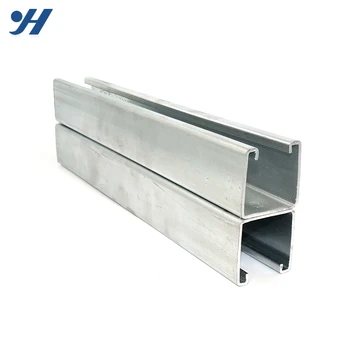 China Factory Galvanized Steel Double C Channel Purlin H Beam Steel ...