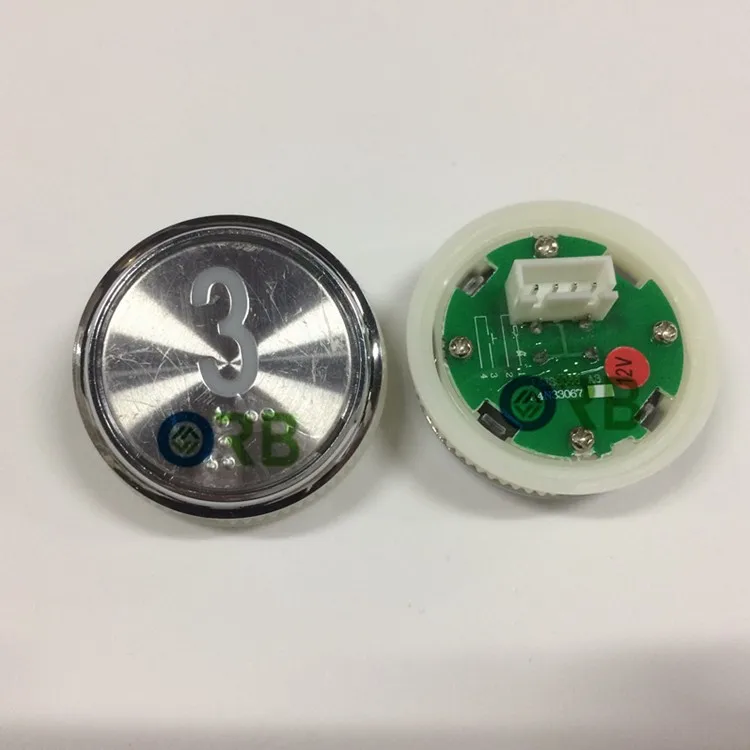 Elevator Push Button BAS171 - Reliable Elevator Parts