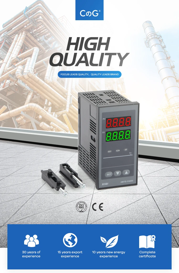 Cg Xmte-f4000 48*96mm Lcd Digital Pid Multi Channel Temperature ...