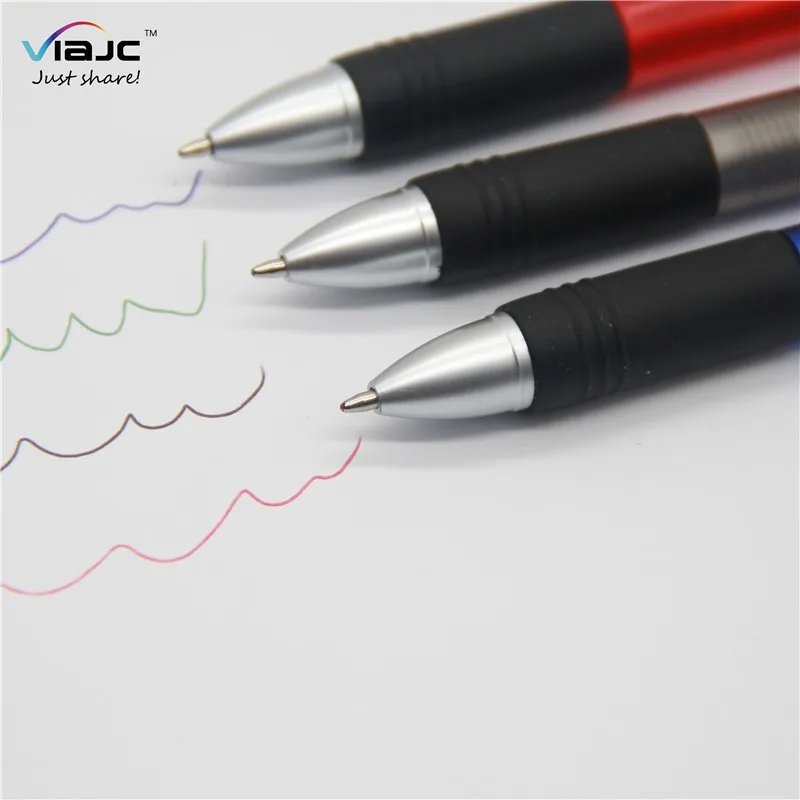 4 Color Multi Ink Pen With Metal Clip Red Green Blue Black Different ...