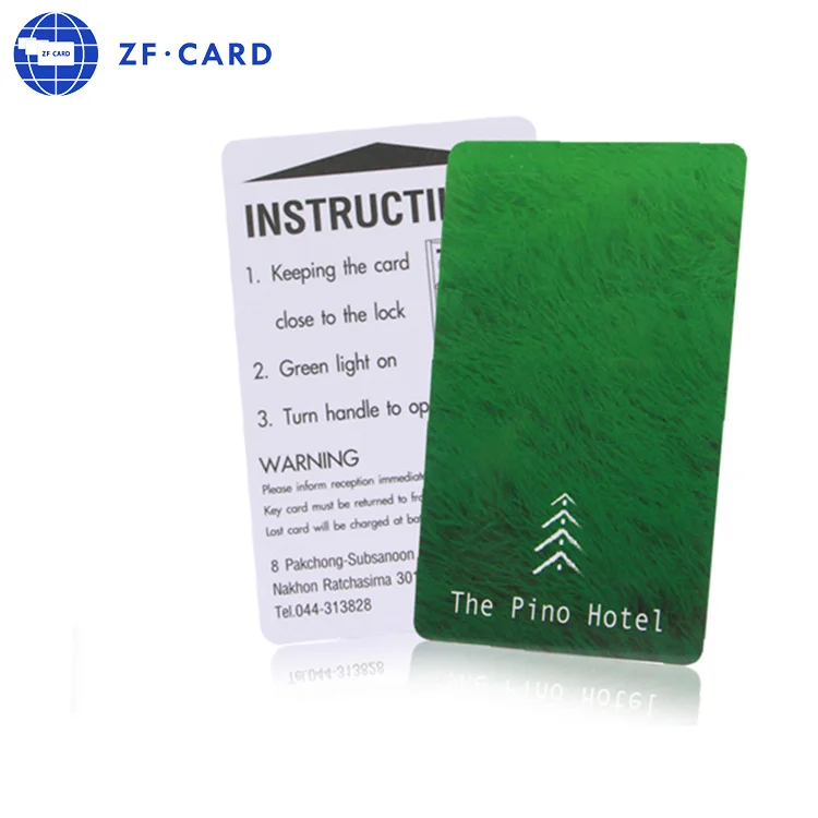 Hotel Lock Key Card With Mifare(r) Classic Mini Chip - Buy Mifare Mini ...