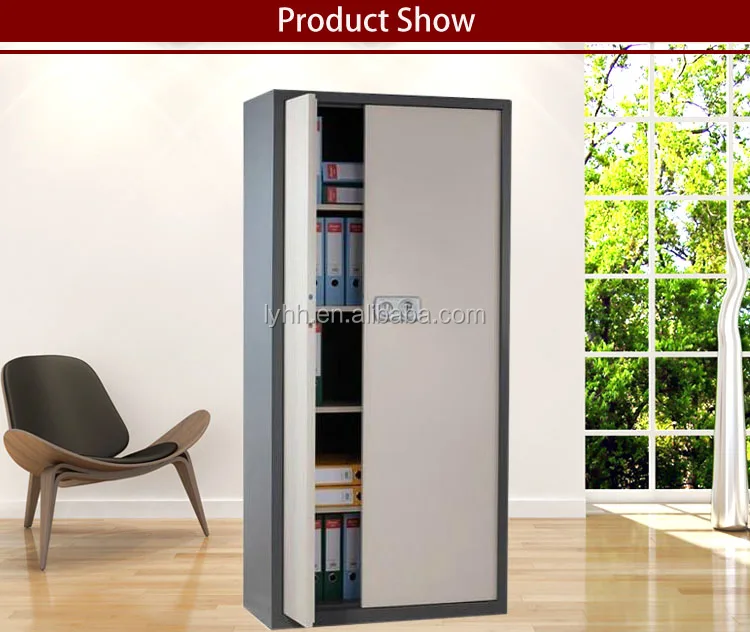 Electronic Combination Lock File Cabinet Full Height Double Door ...