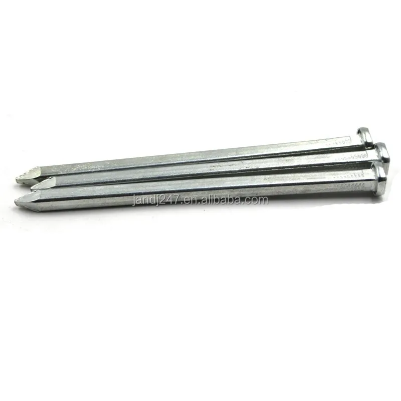 Galvanized Rose Head Square Boat Nails - Durable & Versatile