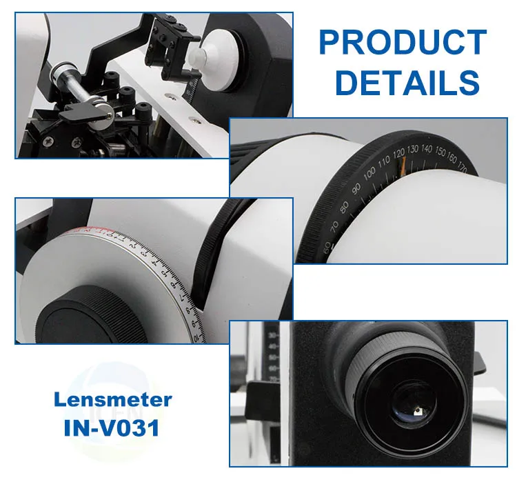 In-v034 China Portable Ophthalmic Optical Lensmeter Lensometer Manual ...