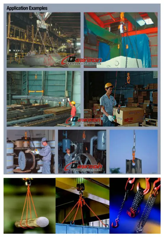 Dawson Metal Tags for G80 Lifting Chain Slings - Standard