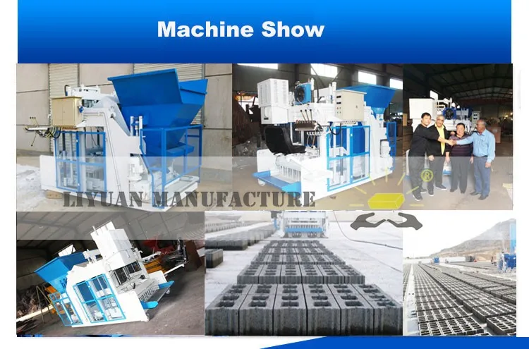 Qmy10-15 German Concrete Block Machine Turkish Block Making Machines ...