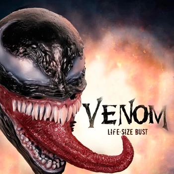 Hot Sale Tongue Open Venom Latex Mask For Halloween Mask,Full Head ...