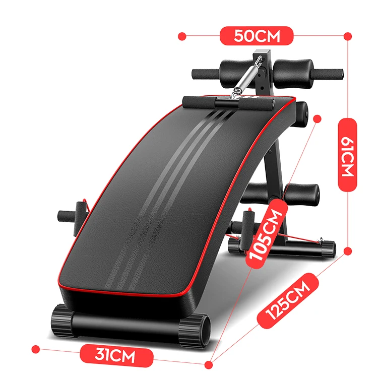 Foldable Mini Sit-up Bench for Home Exercise Bodybuilding
