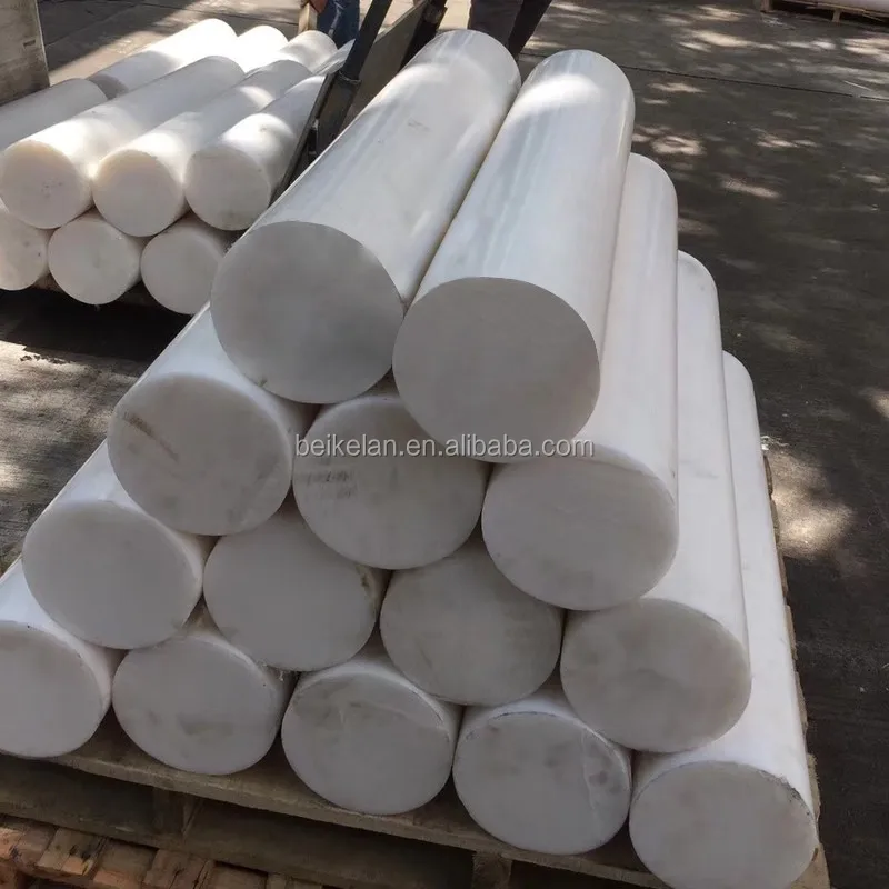 White Delrin Plastic Acetal Delrin Blocks Hard Pom Rod Price of Delrin ...