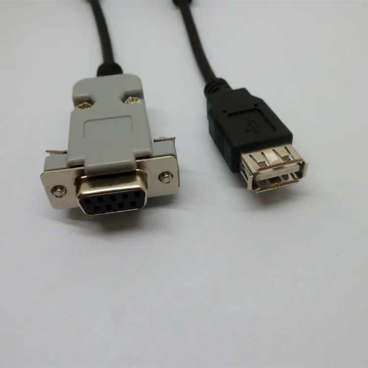 1ft Db9 Female Rs232 To Usb 2.0 A Female Serial Db9 Converter Cable ...