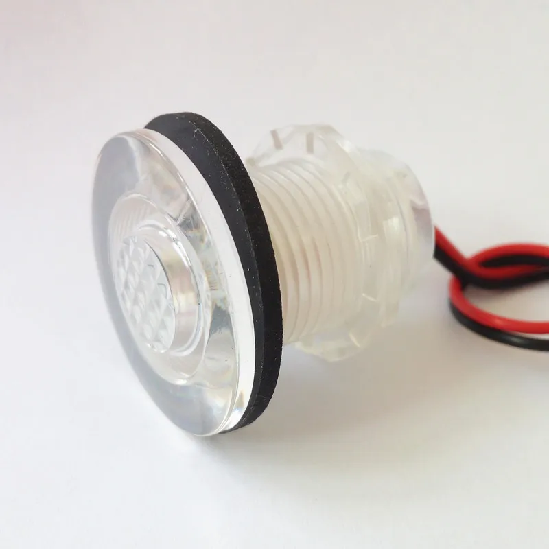 Led Livewell Light,33mm Diameter Small Round Led Ceiling Lights Marine ...