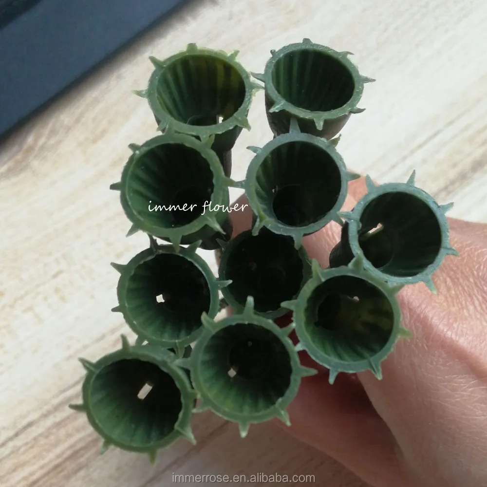 Wholesale Plastic Stem Artificial Rose for Preserved Roses