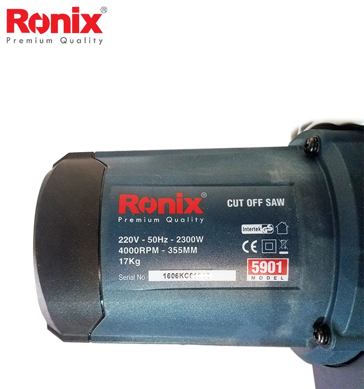 Ronix New Design Heavy Duty 2300W Automatic Chop Saw Cut Off Saw model ...