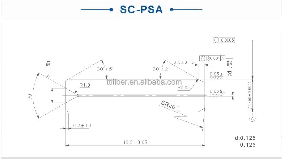 Fiber Optic Zirconia Ceramic Ferrule With Or Without Flange - Buy ...