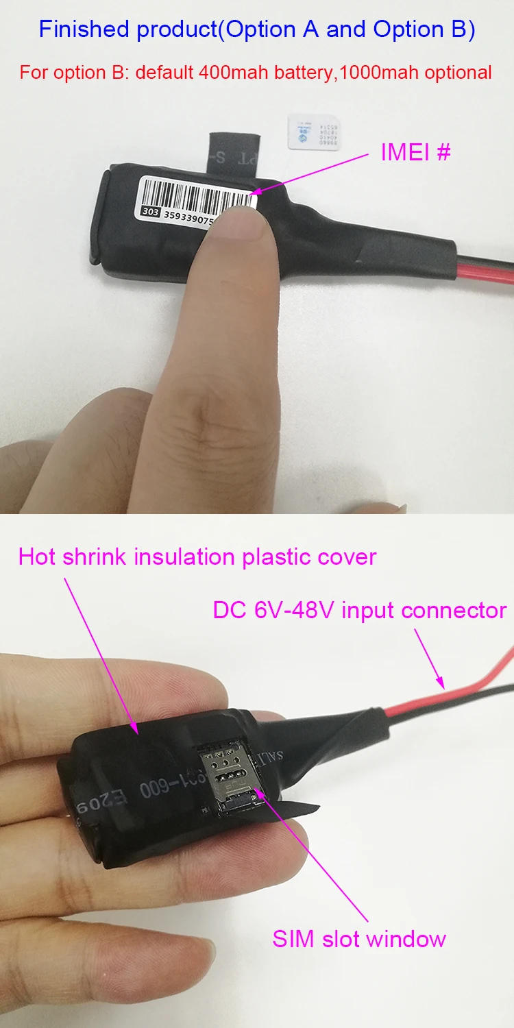 Ultra Thin Tv Laptop Gps Tracker Gt01 Dc 9v-95v Smart Gps Tracking ...