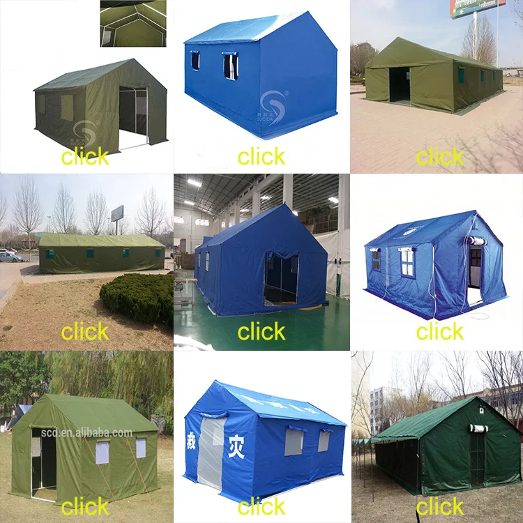 High Quality Multi-specification Canvas Disaster Relief Tent| Alibaba.com