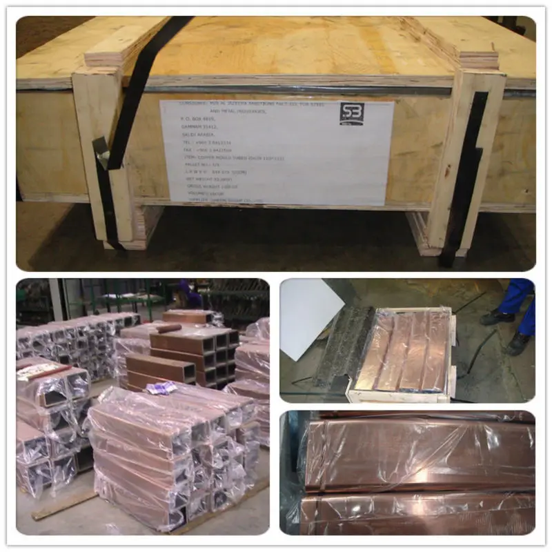 Continuous Casting Copper Mould Tube For Rectangular Billet - Buy ...