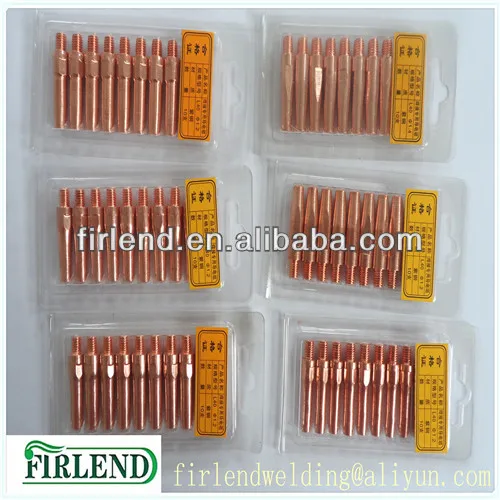 Panasonic Co2 Copper Welding Contact Tip - Buy Mig Welding Contact Tip ...