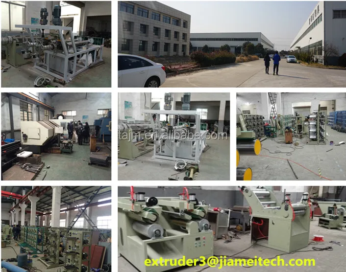 Fibra Brilhante Linha De Extrusão Do Fio Dos Pp/extrusora Do Fio Da ...