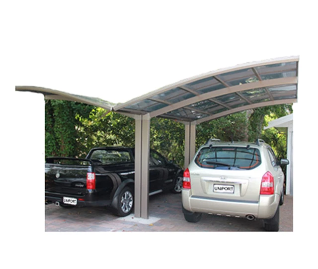 G-more Two Post Car Shelter,Y Style Aluminium Frame/solid Pc Carport ...