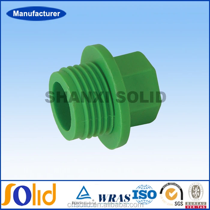 Plumbing Materials Ppr Thread Pipe End Plug - Buy Pipe End Plug,Thread ...