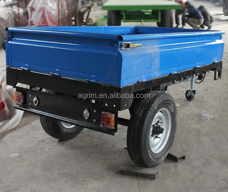 1 Ton Farm Tractor Trailer with Hydraulic Power & Durable Design