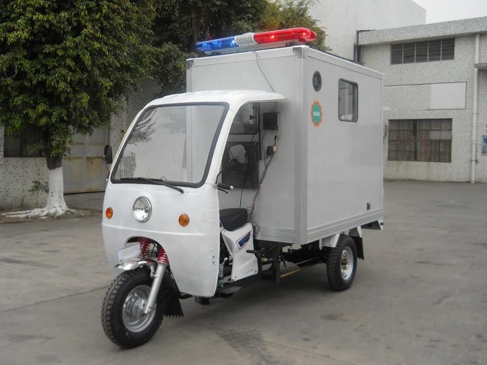 Optional Color 12kw/8000r/min Tricycle Ambulance/ Ambulance Car With ...