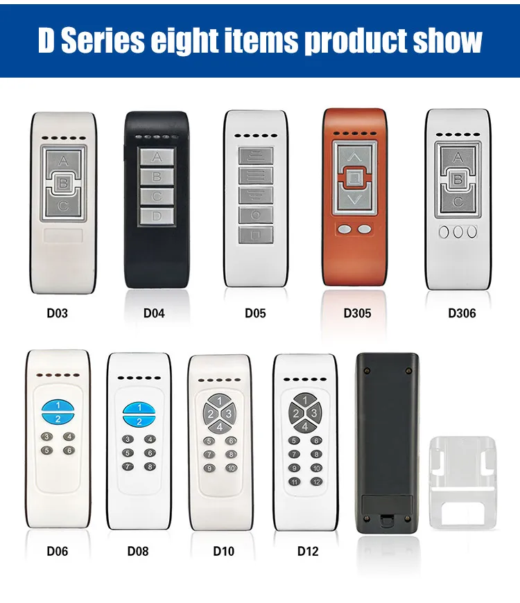 Factory Price Customizable Universal Wireless Remote Control Plastic ...