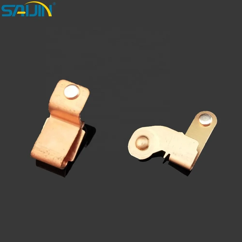 Stamping Part Copper Power Socket Spring Loaded Electrical Contacts ...