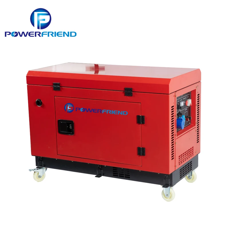 Silent Diesel Air Cooled Auto Start Diesel Generator 10kw - Buy Auto ...